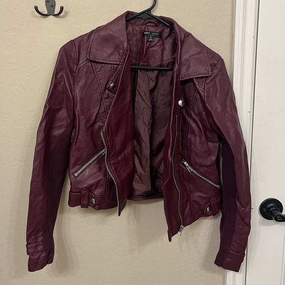 Romeo & Juliet Couture | Jackets & Coats | Romeo Juliet Couture Leather ...